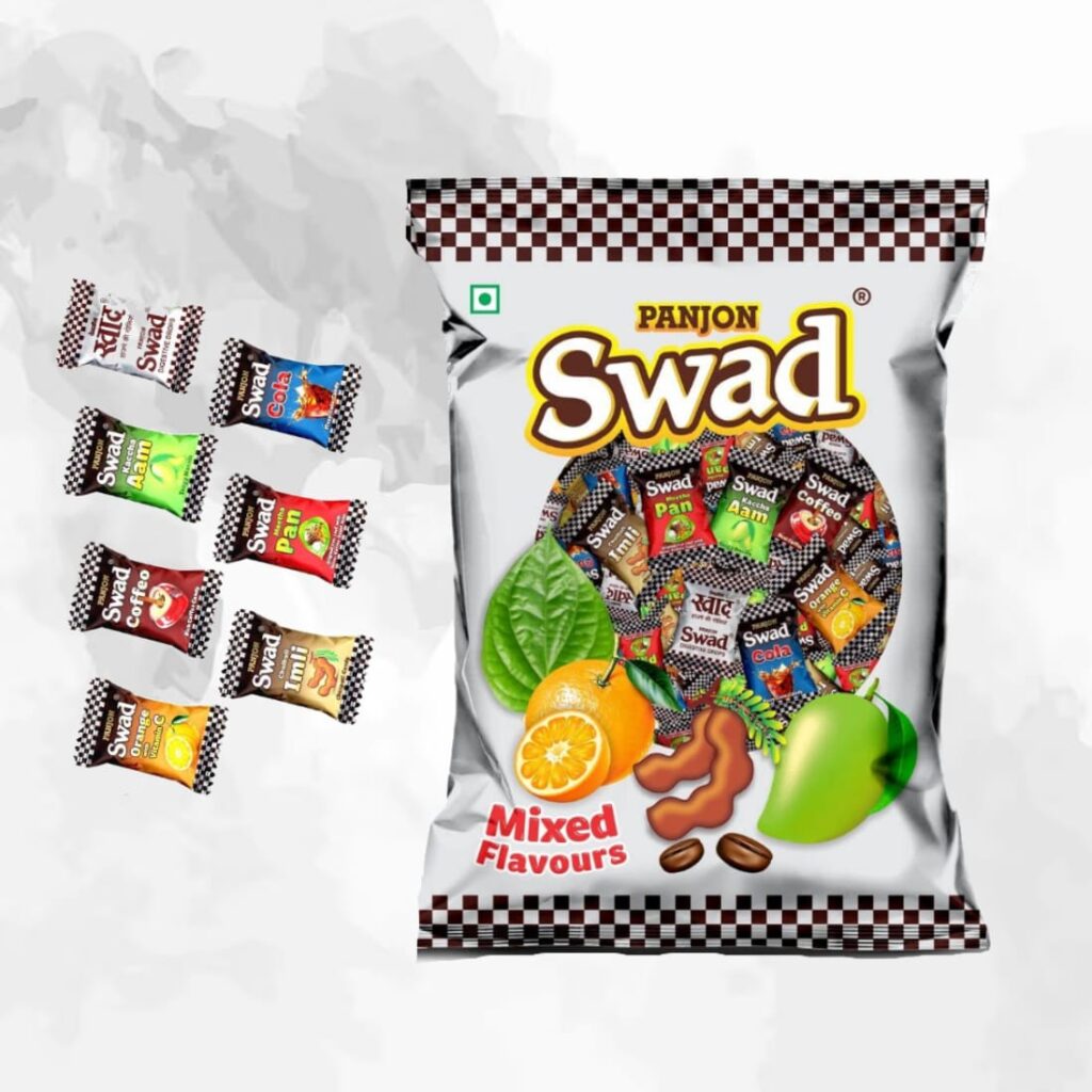 Swad Mix Flavours Candy (Pack of 10)